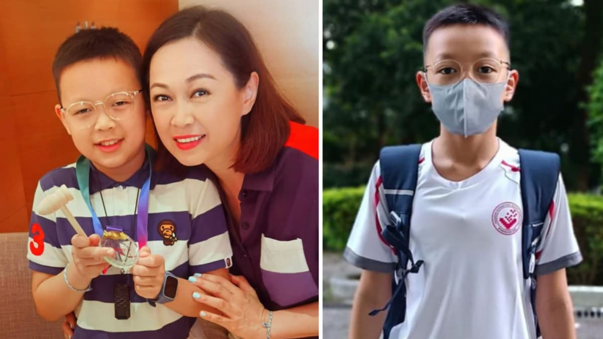 Singaporean TVB Actress Eileen Yeow's Son Just Started Sec 1 At The Singapore International ...